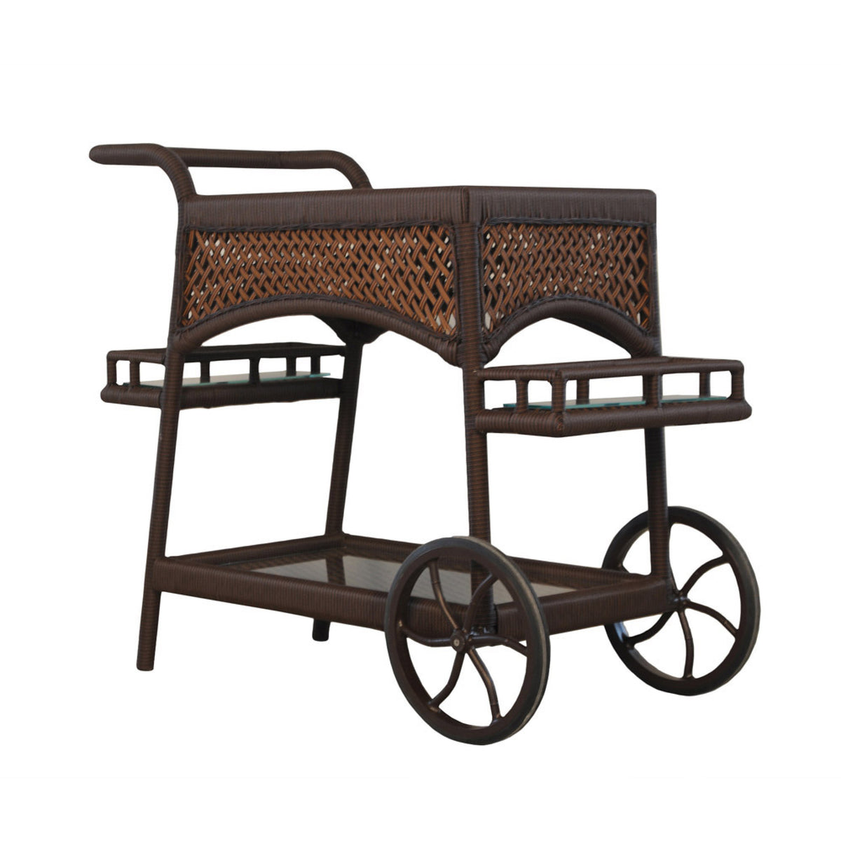 Lloyd Flanders Grand Traverse Bar Cart — Bespoke Patio