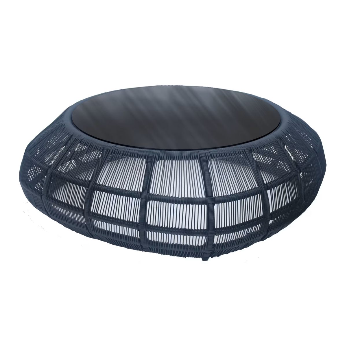 Skyline Design Rio Coffee Table with Glass — Bespoke Patio