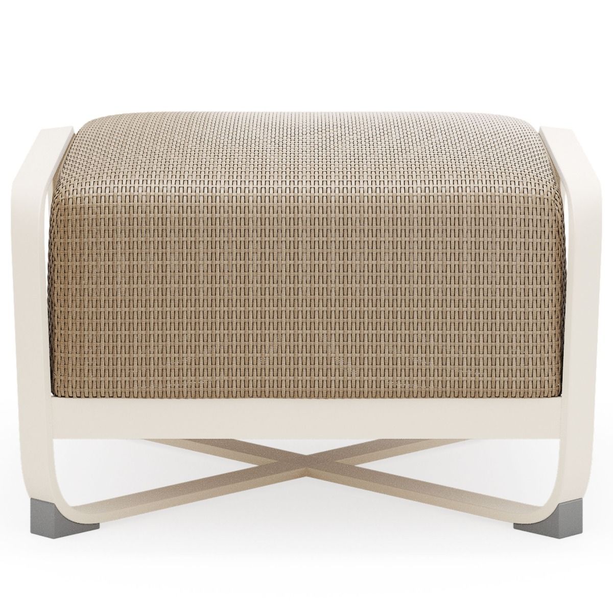 Woodard Juno Ottoman — Bespoke Patio